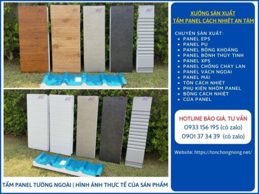 【Bảng Giá】Tấm Panel Tường Ngoài Trời | Chính Hãng Giá Tốt